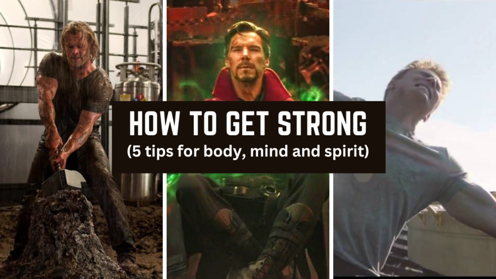 How to get STRONG (5 tips for body, mind and spirit) - Rich Man's Gym