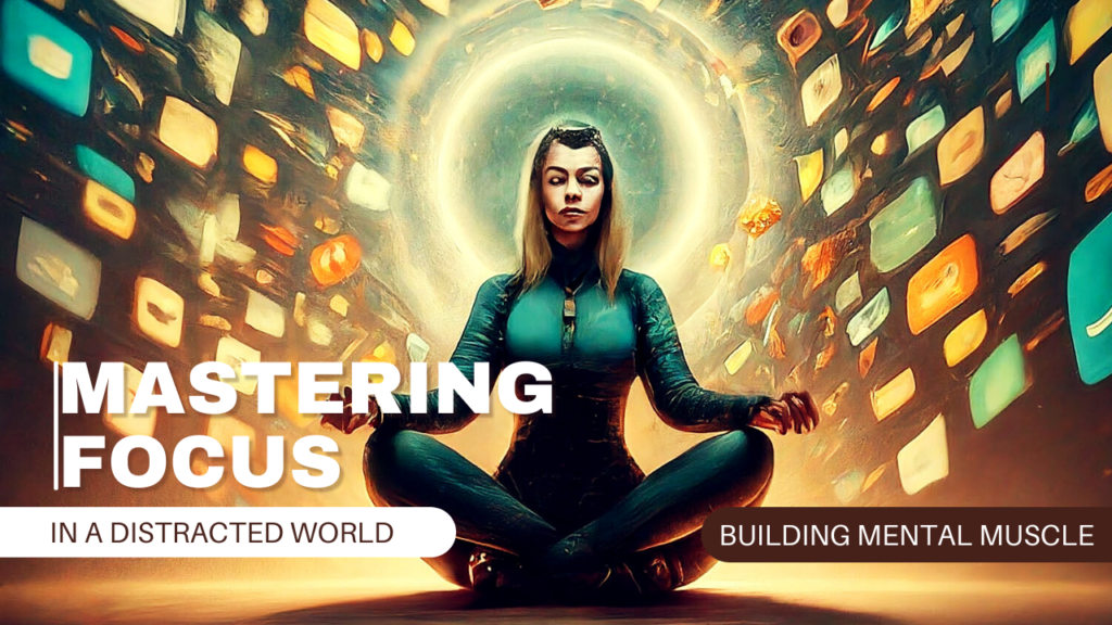 Mastering Focus in a Distracted World: Building Mental Muscle - Rich Man's Gym